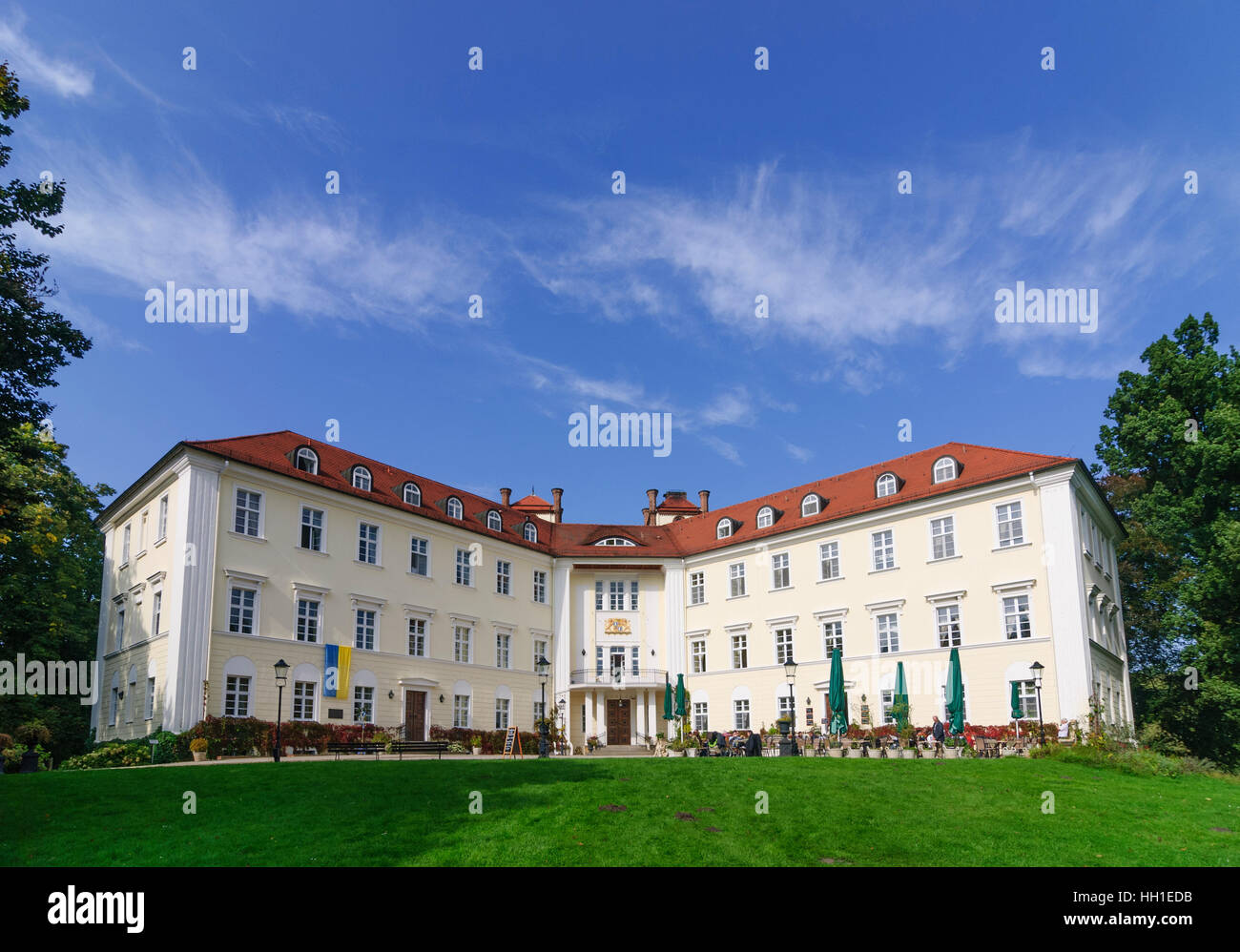 Lübbenau/Spreewald: Lübbenau castle, , Brandenburg, Germany Stock Photo ...