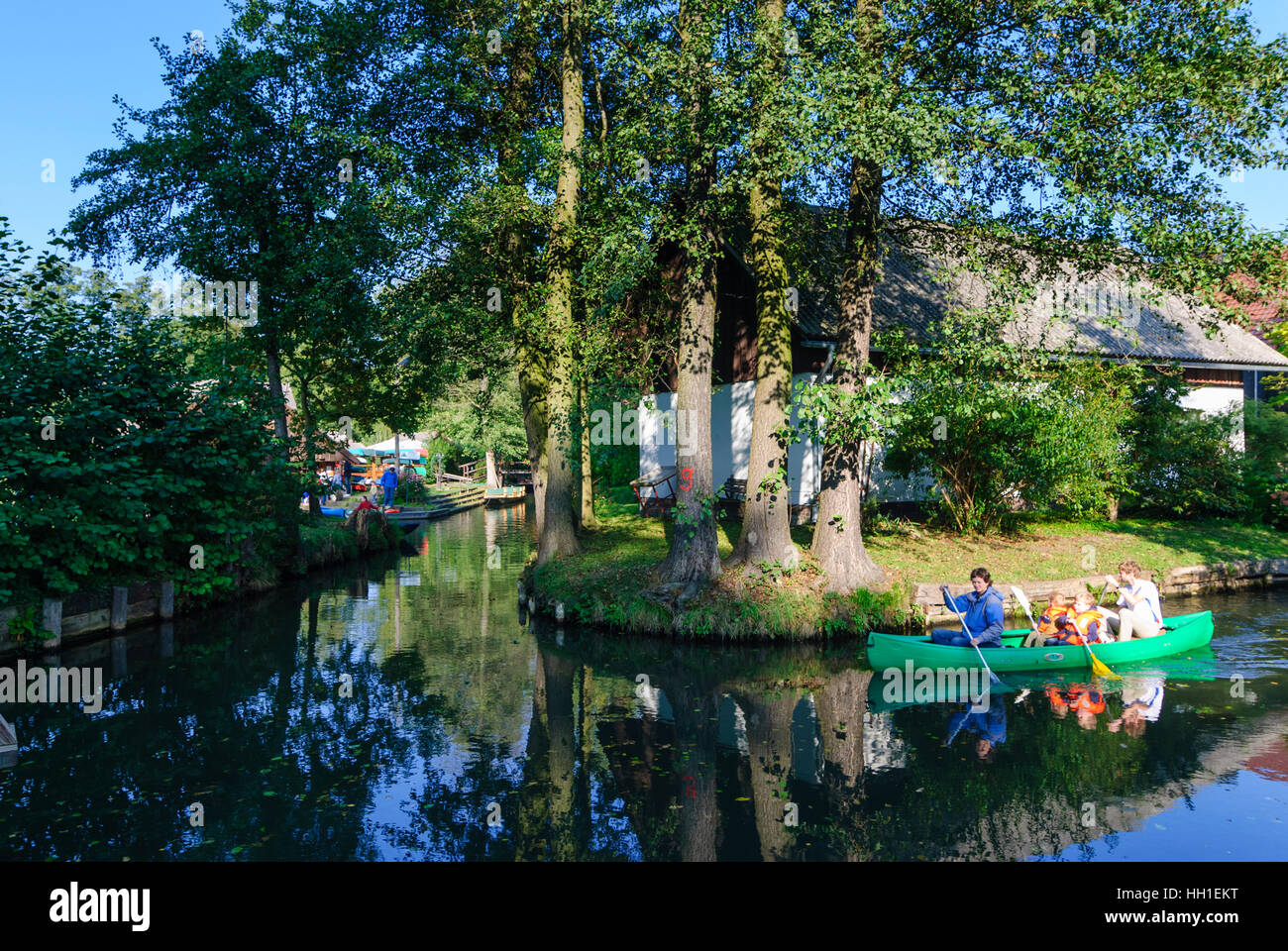 Canal in spreewald at leipe hi-res stock photography and images - Alamy