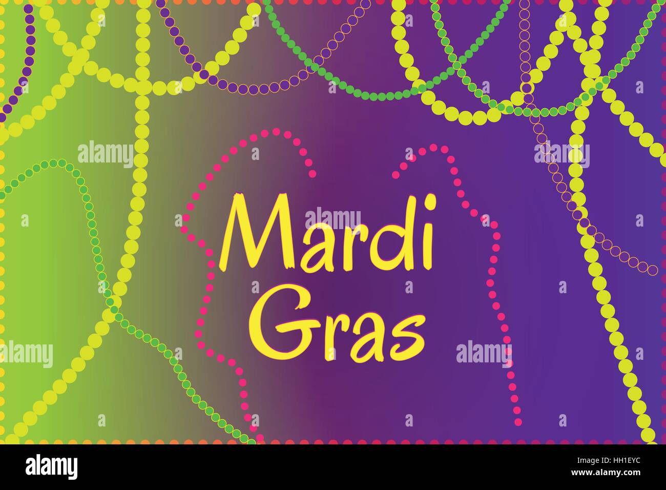 Picture ready for use in Mardi Gras holiday thematic Stock Vector Image ...