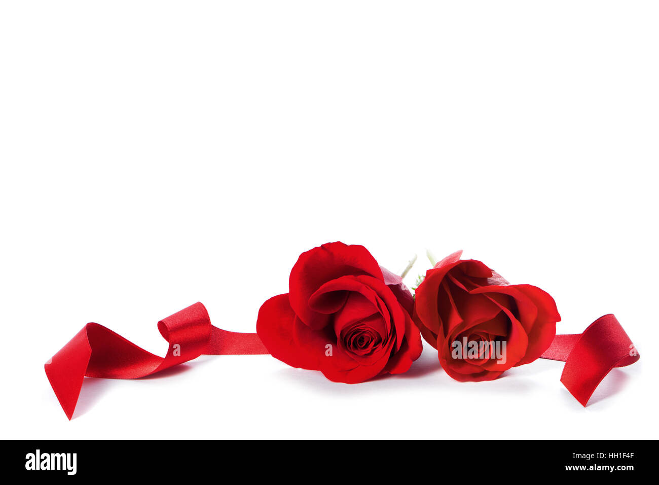 Rose red ribbons hi-res stock photography and images - Alamy