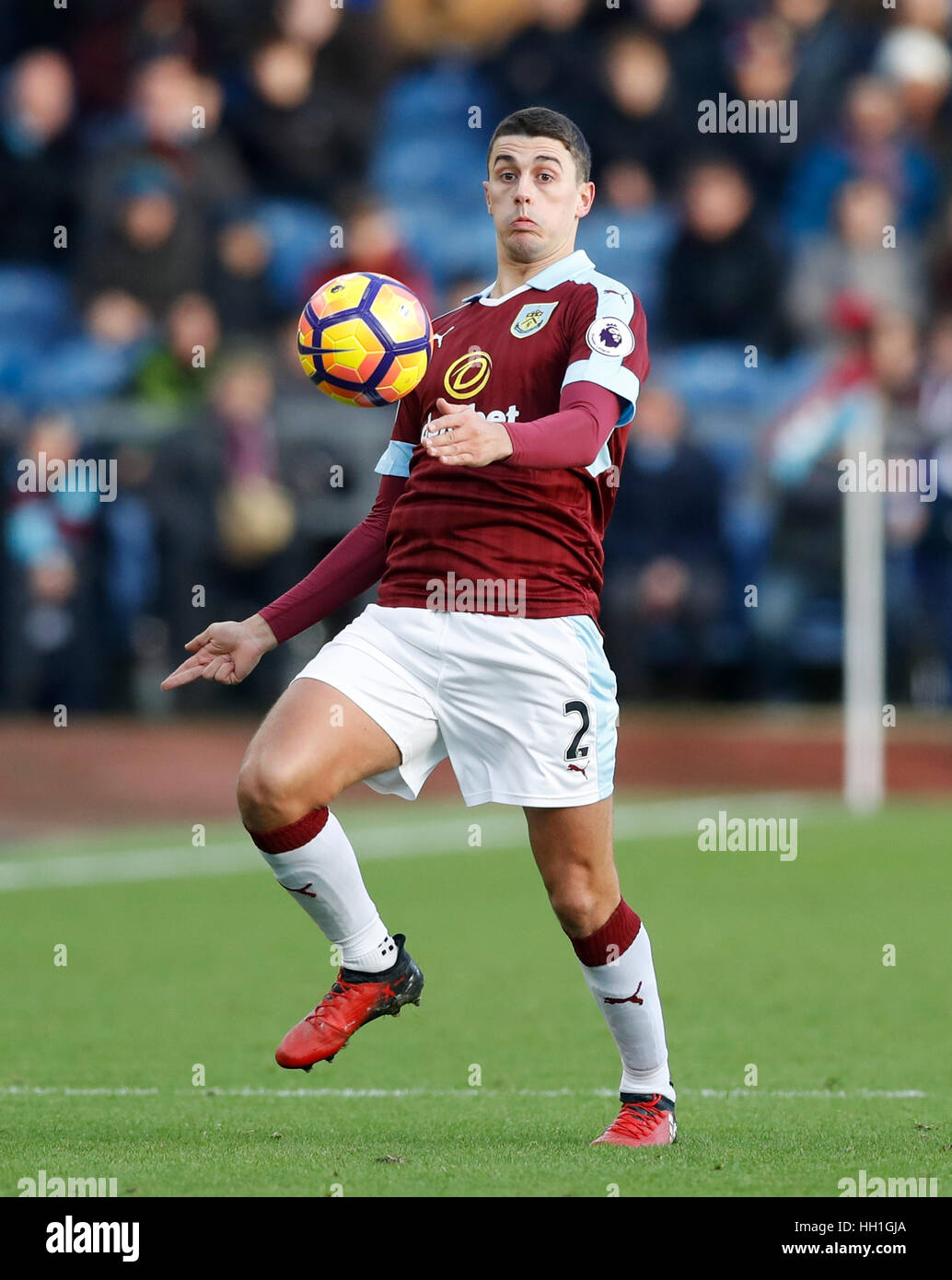 Matthew Lowton, Burnley Stock Photo - Alamy