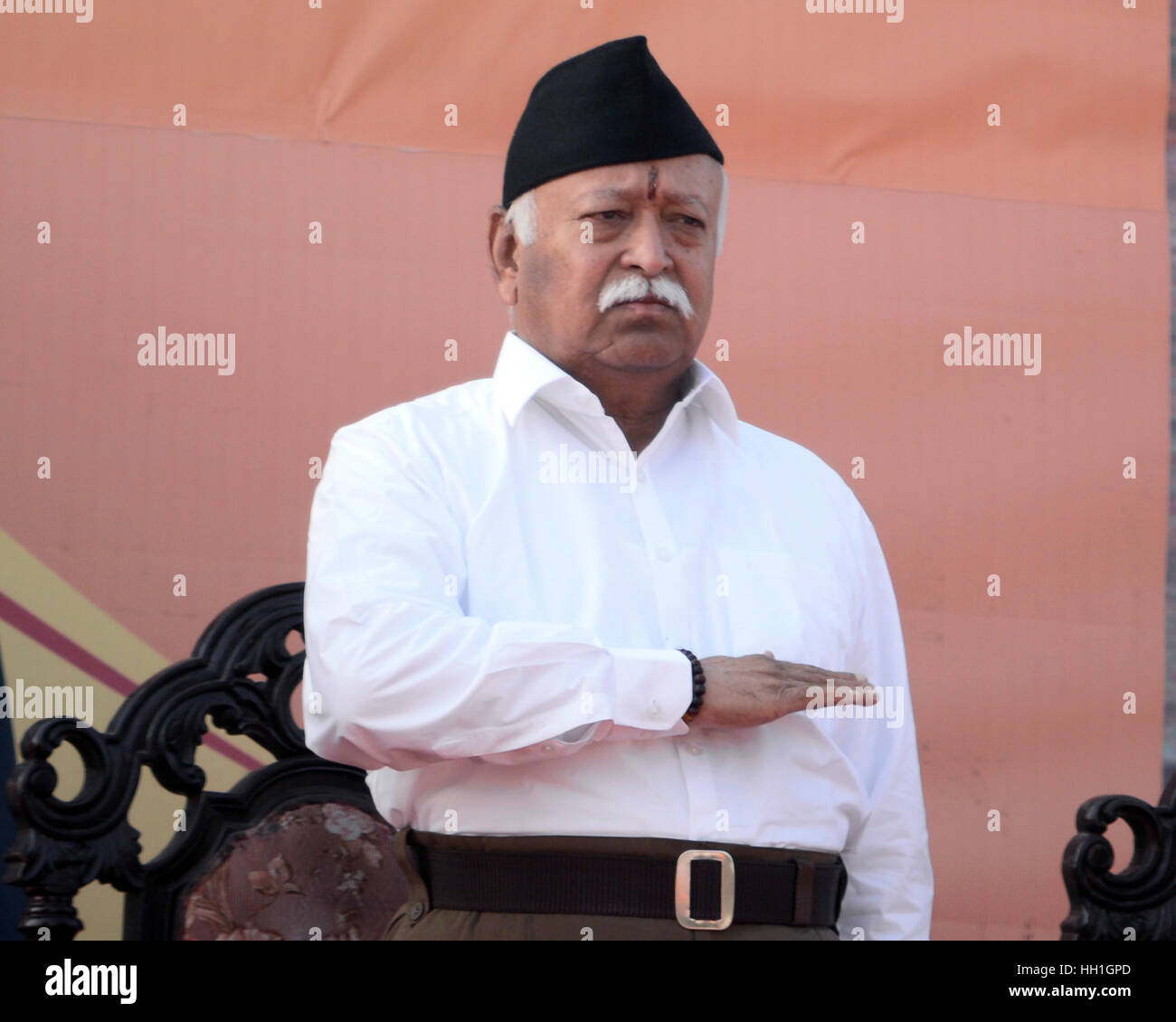 Mohan bhagwat hi-res stock photography and images - Alamy