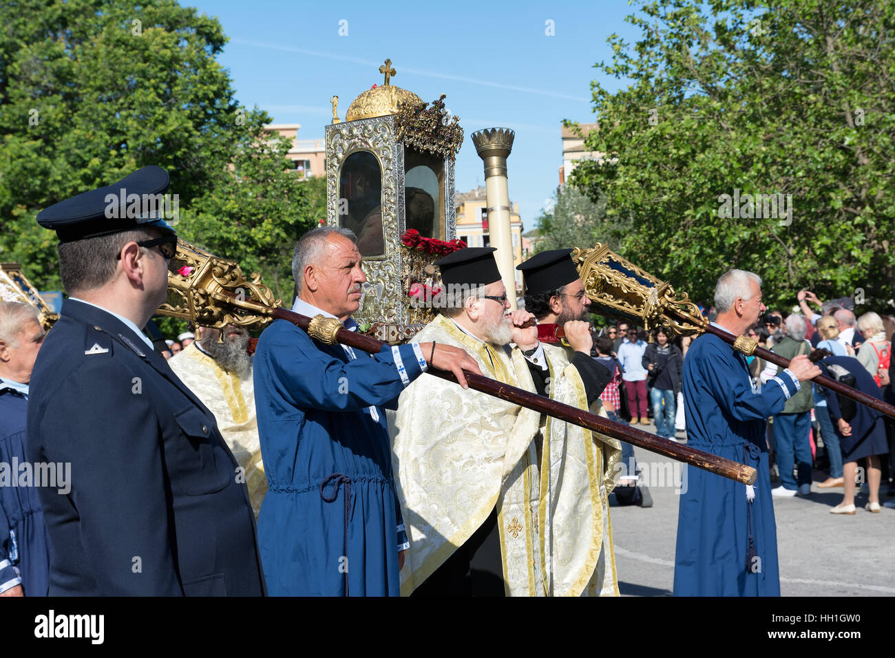 The litany of saint spyrídon hi-res stock photography and images - Alamy