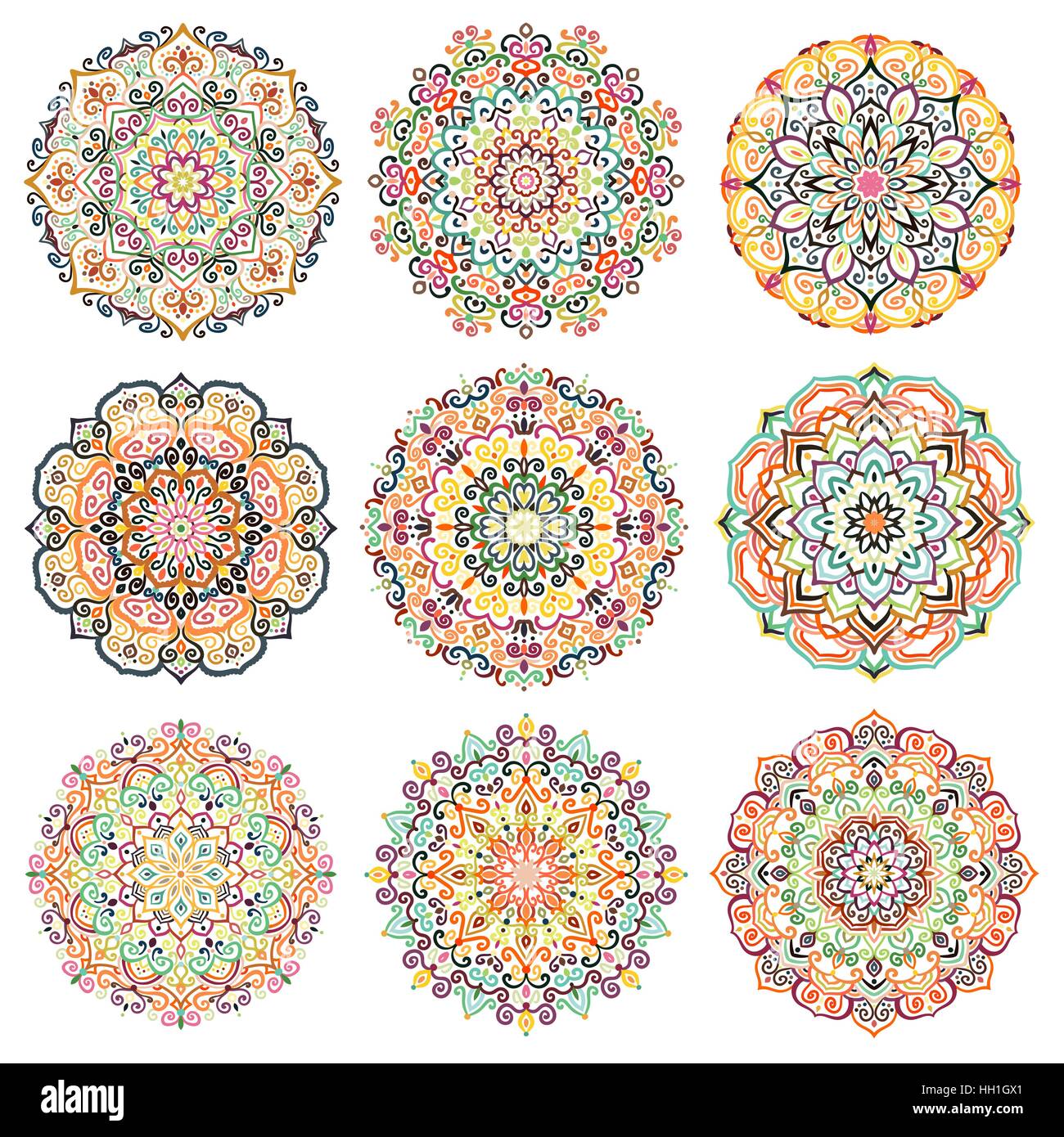 Mandalas hi-res stock photography and images - Alamy