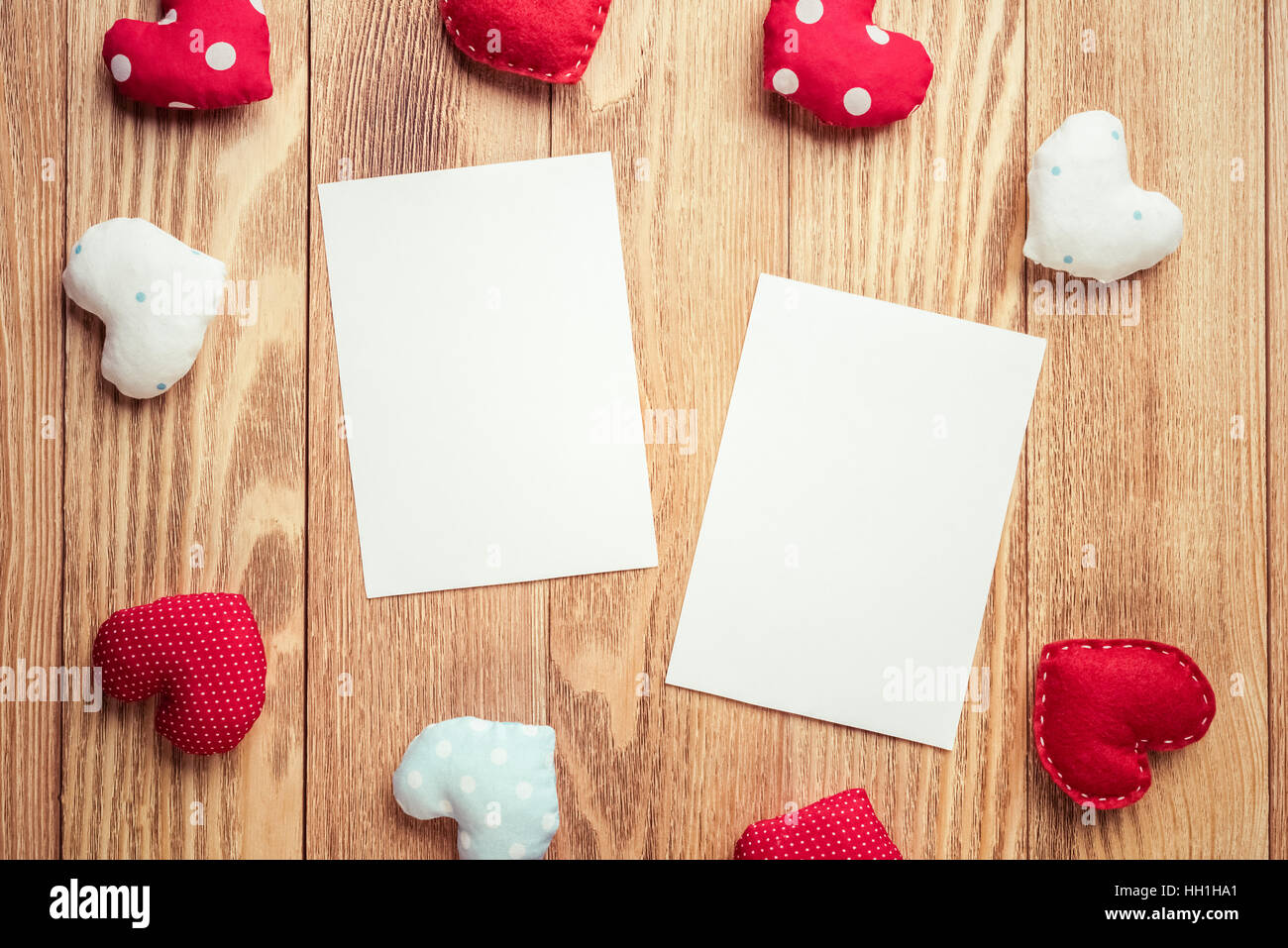 Blank paper for writing message Stock Photo - Alamy
