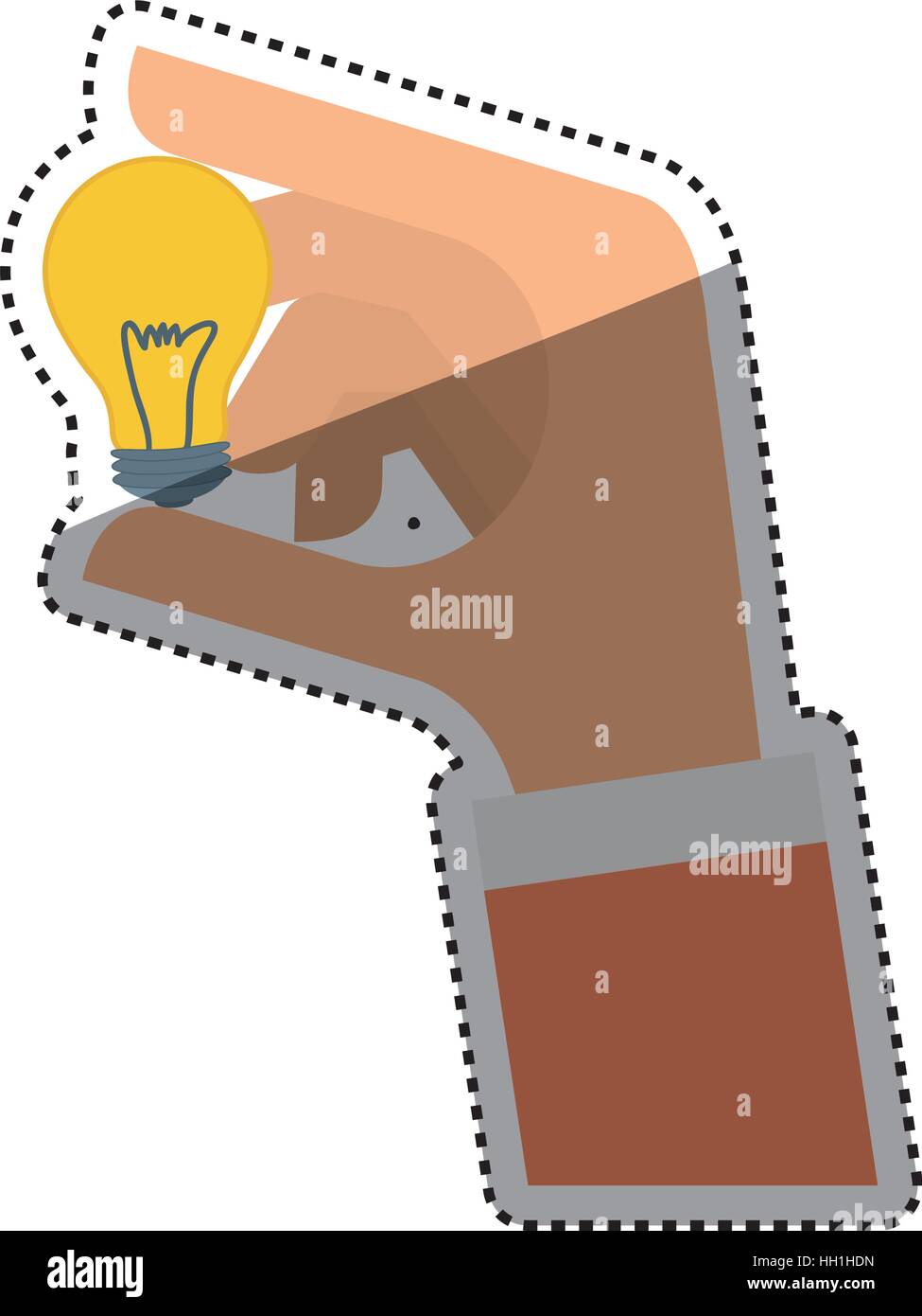 Bulb light energy icon vector illustration graphic design Stock Vector ...