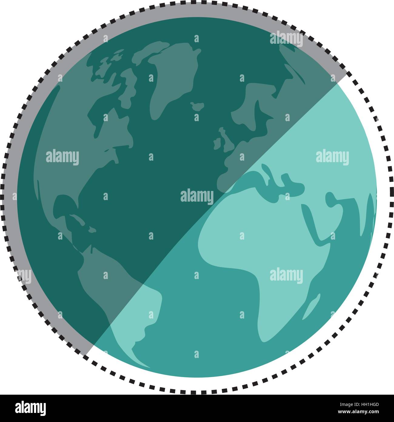 Isolated world earth icon vector illustration graphic design Stock ...