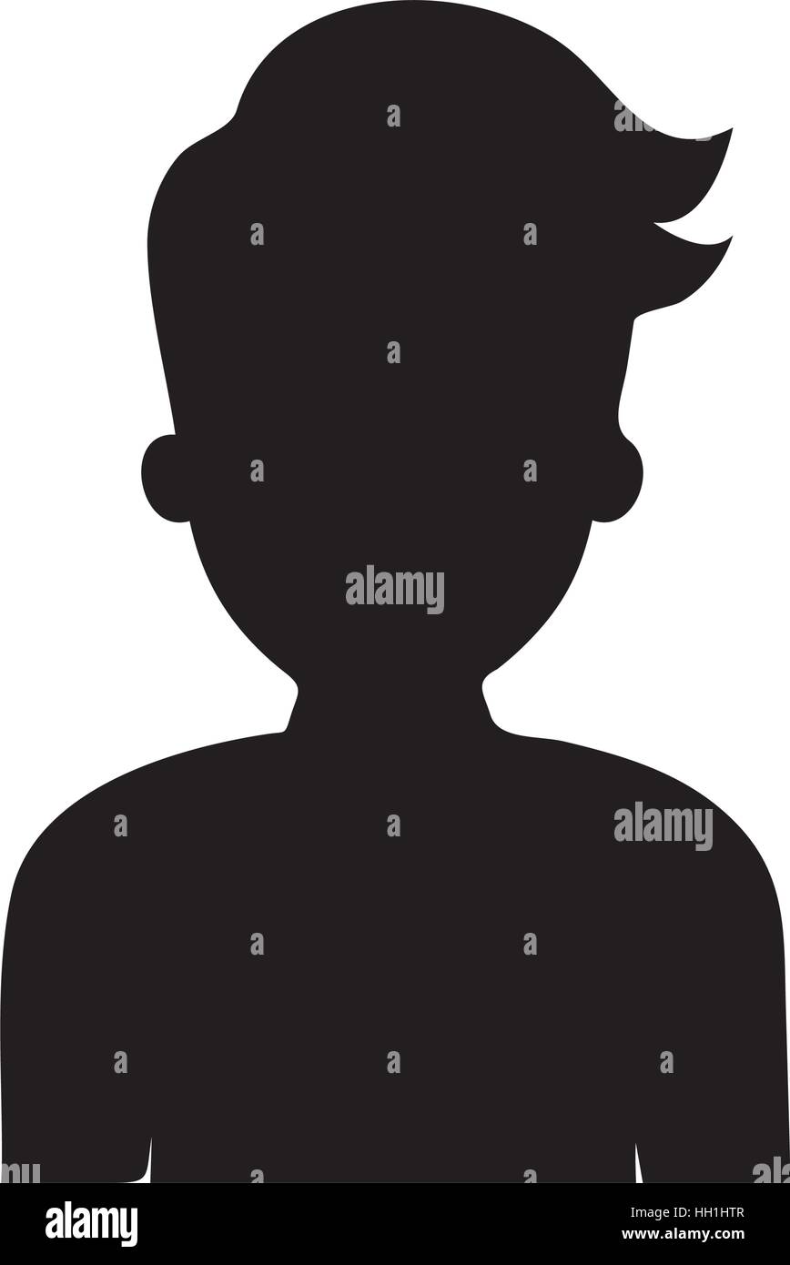 Man faceless head icon vector illustration graphic design Stock Vector ...