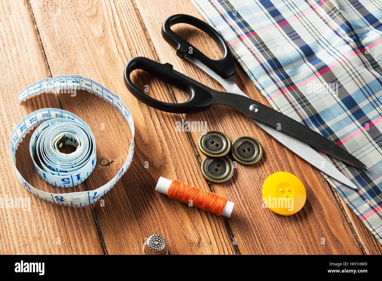 Items for sewing or DIY Stock Photo - Alamy