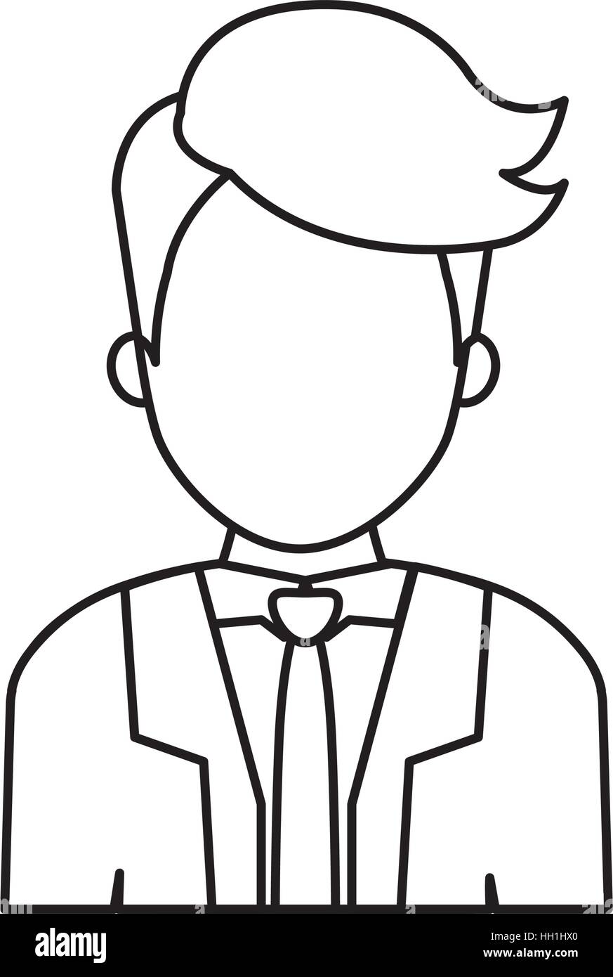 Businessman executive profile icon vector illustration graphic design ...