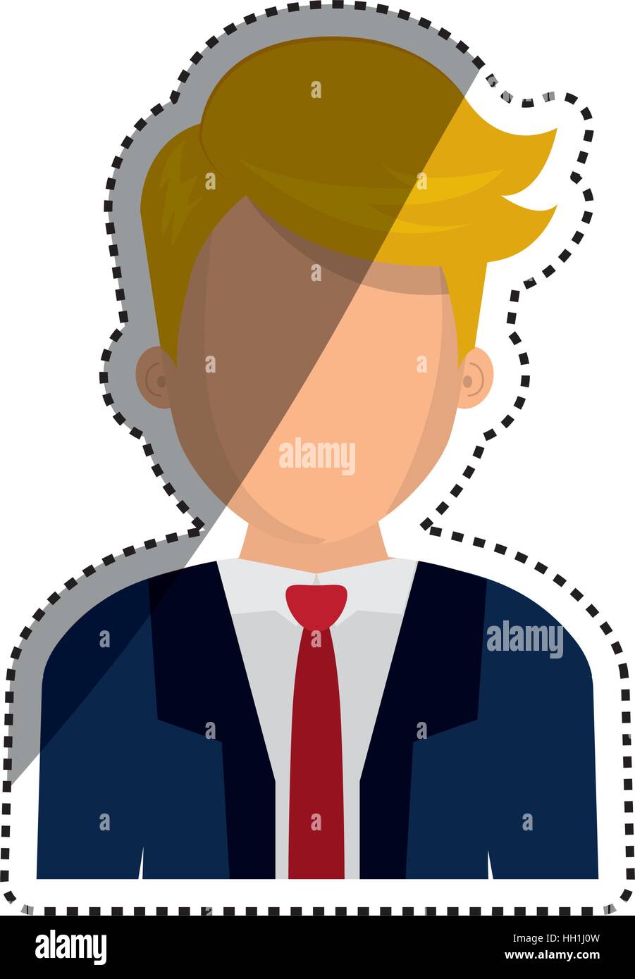 Businessman executive profile icon vector illustration graphic design ...