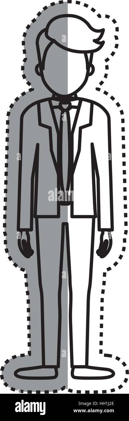 Businessman executive profile icon vector illustration graphic design ...