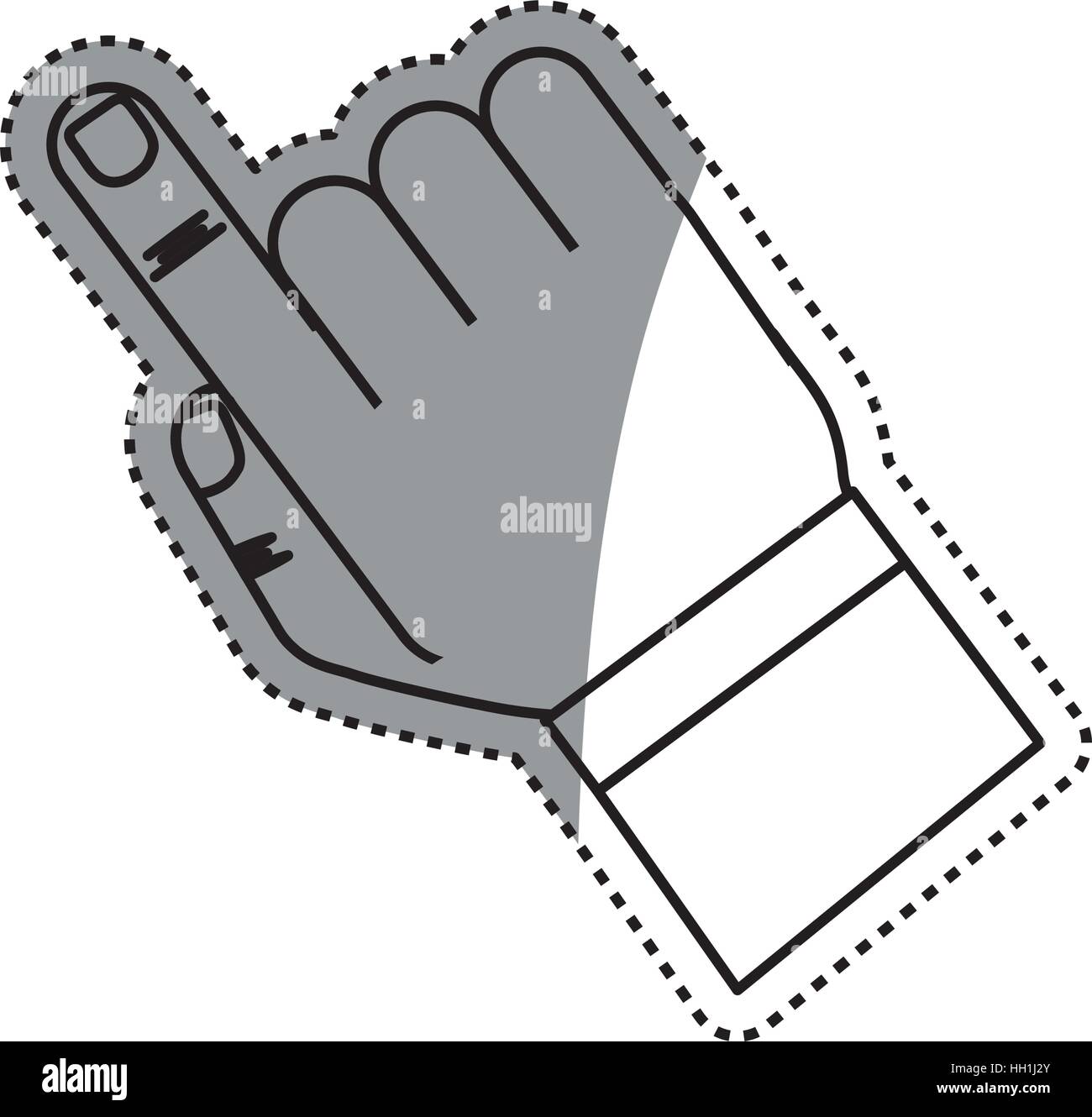 Finger touching something icon vector illustration graphic design Stock ...