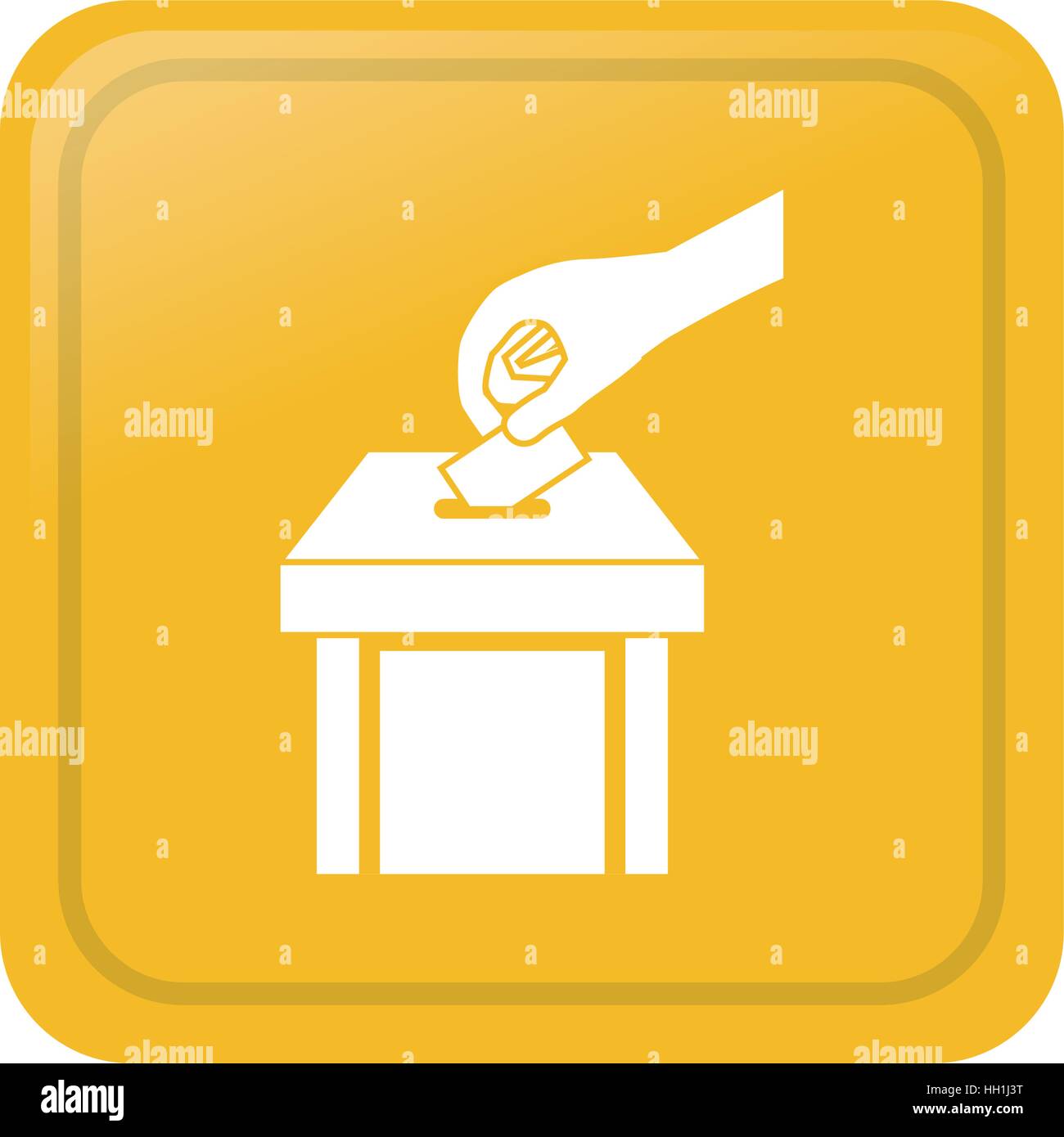 Democracy voting vote icon vector illustration graphic design Stock ...