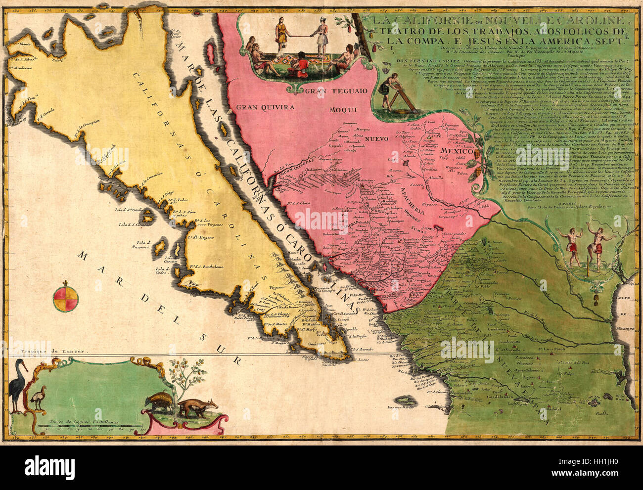 1720 map hi-res stock photography and images - Alamy