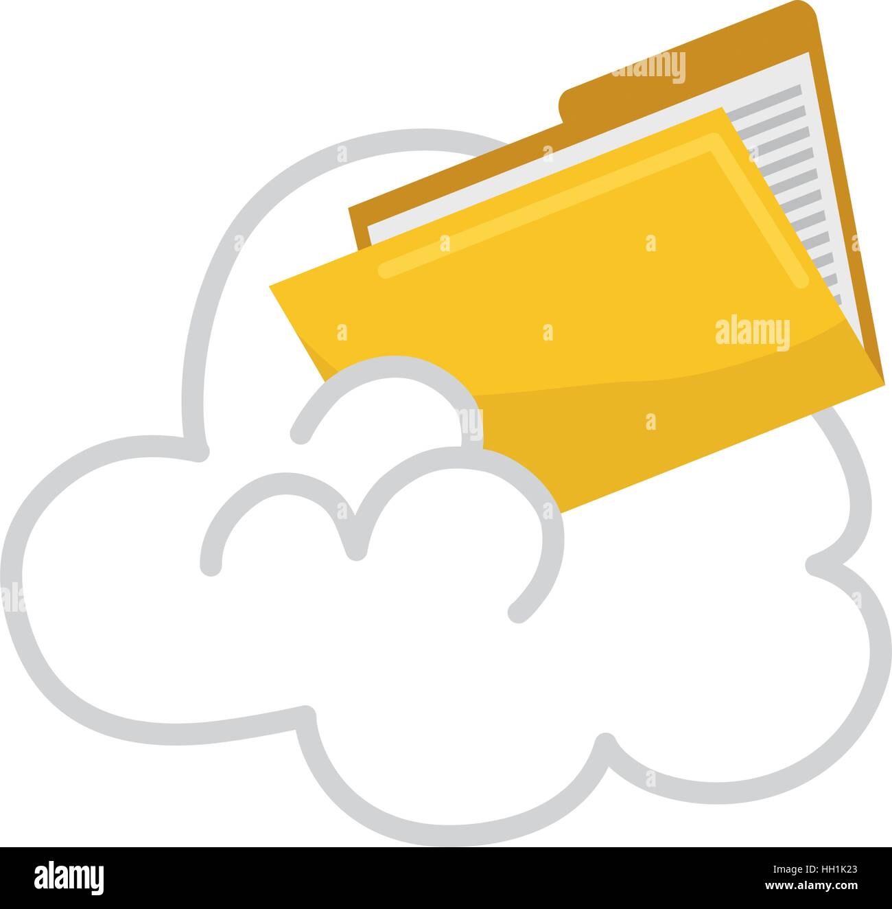 Cloud computing files Stock Vector Image & Art - Alamy