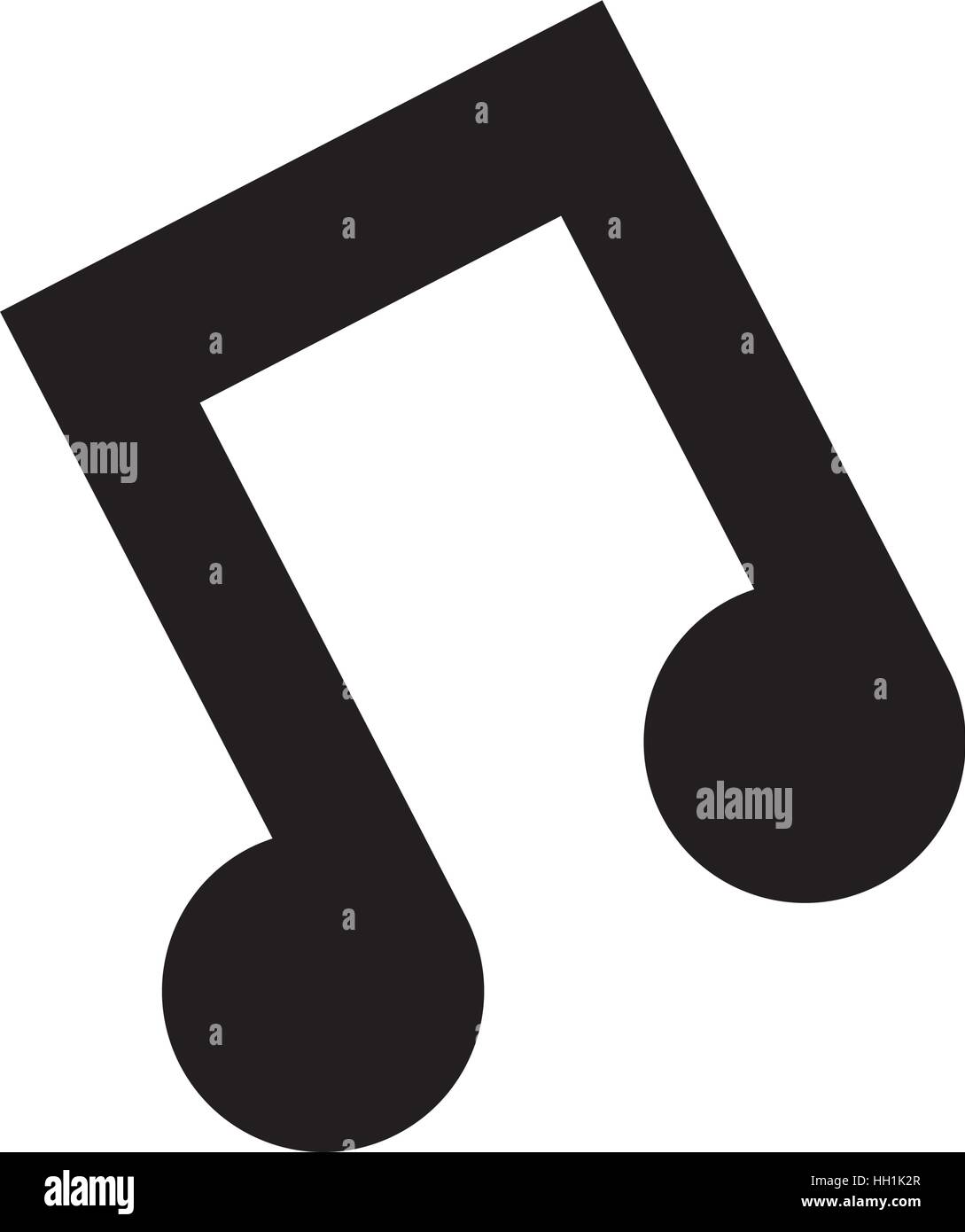 Music note symbol Stock Vector Image & Art - Alamy
