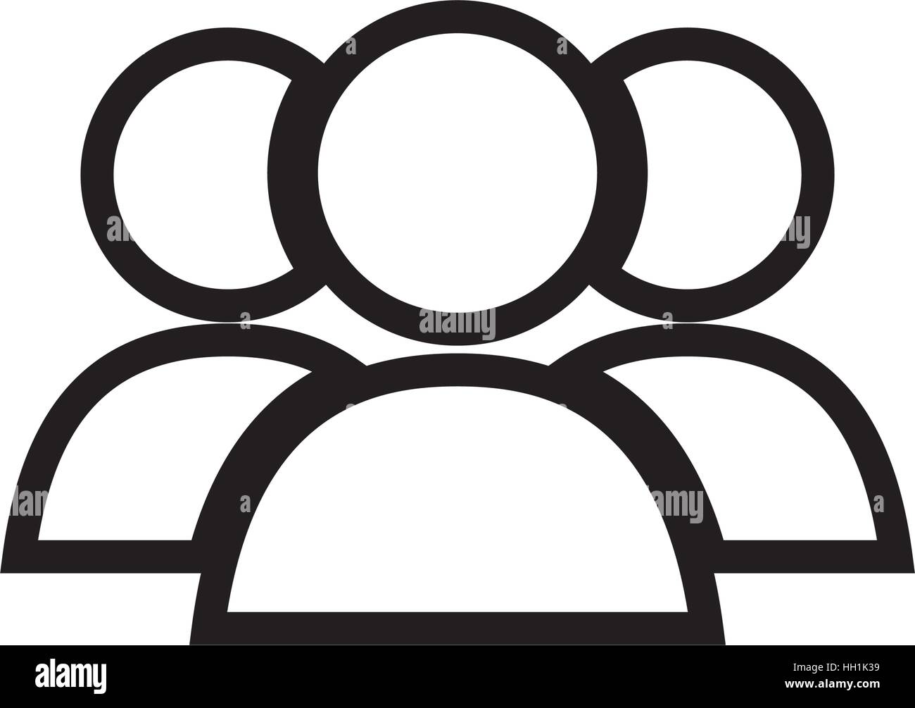 people teamwork pictogram Stock Vector Image & Art - Alamy