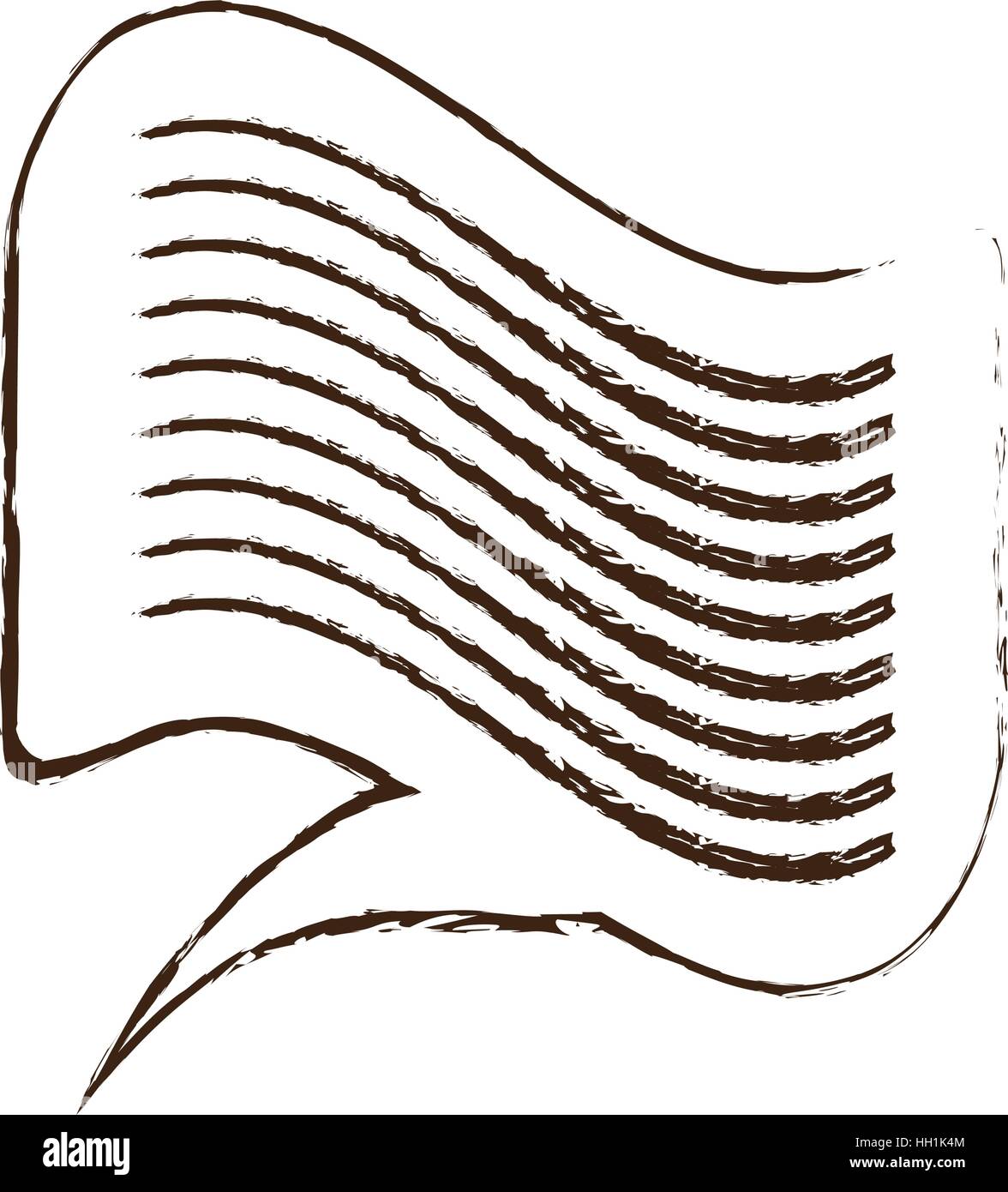 sketch draw bubble speech message dialogue Stock Vector Image & Art - Alamy