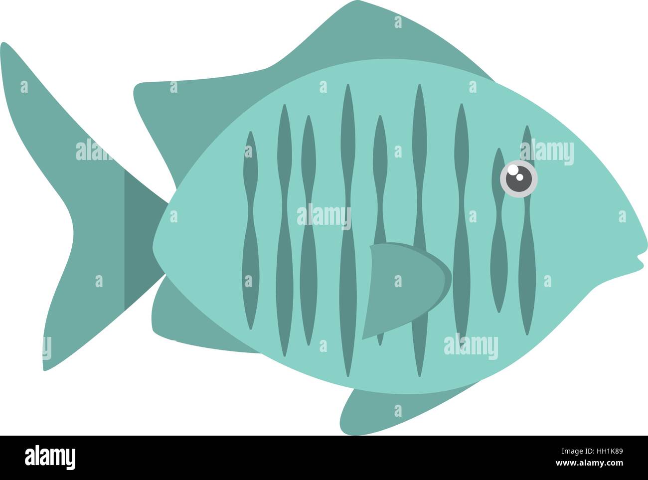 tropical fish sea habitat graphic Stock Vector Image & Art - Alamy