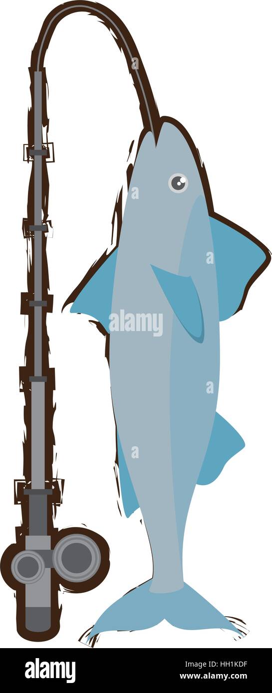 Busy fishing Stock Vector Images - Alamy