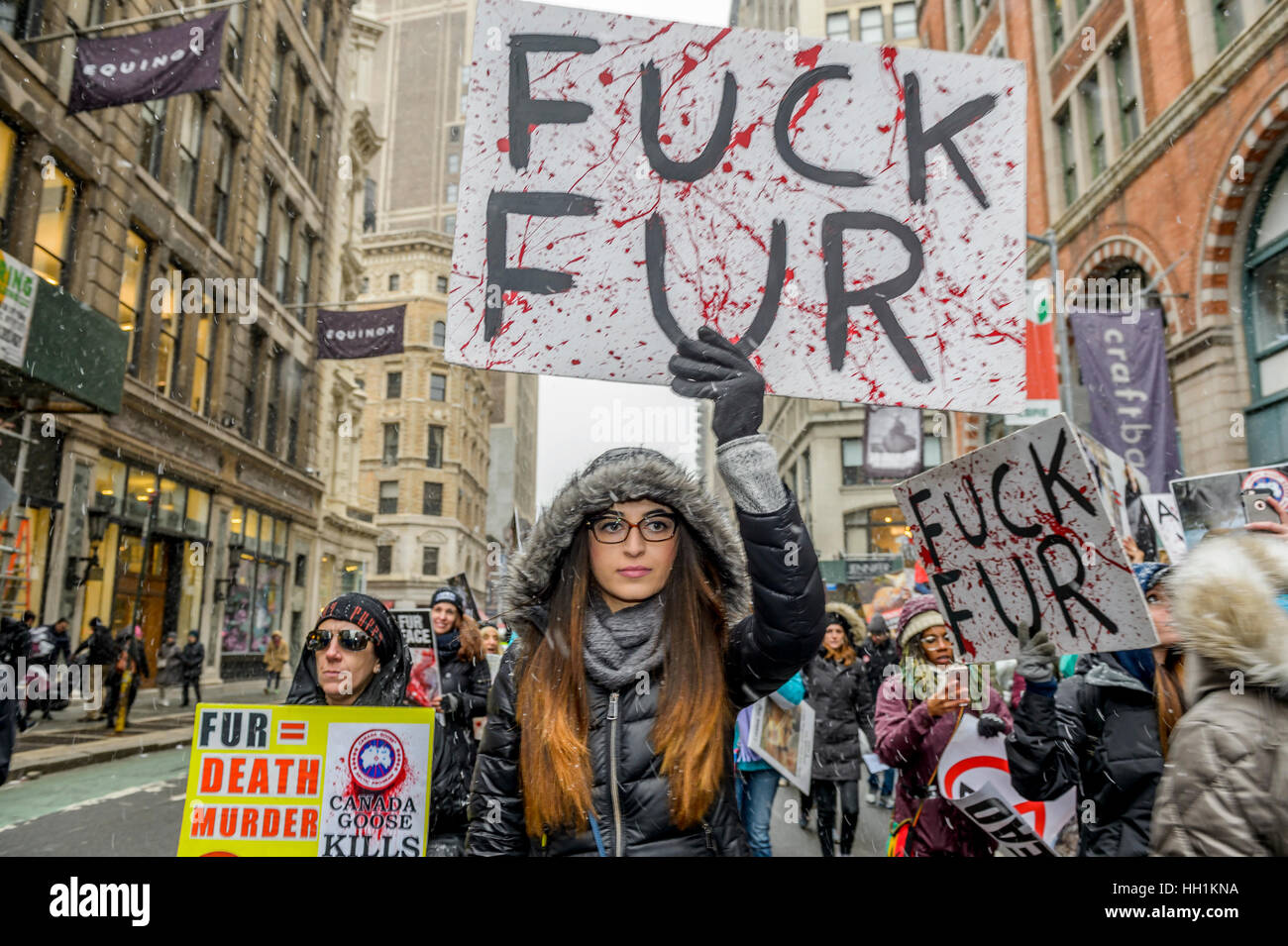 New York City, USA. 14th January, 2017. On Saturday January 14th at ...