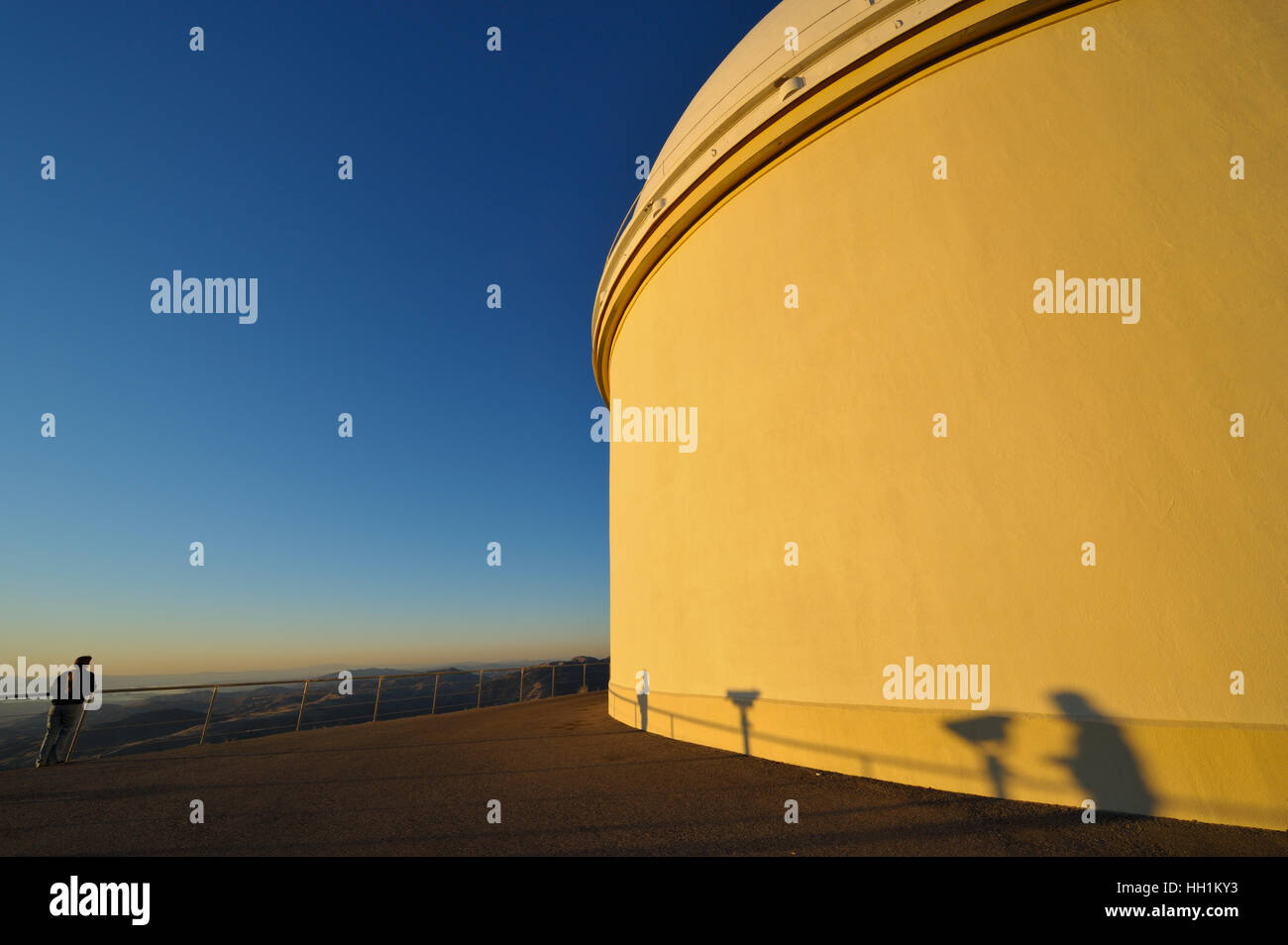 The James Lick Observatory on Mt. Hamilton, San Jose, California ...