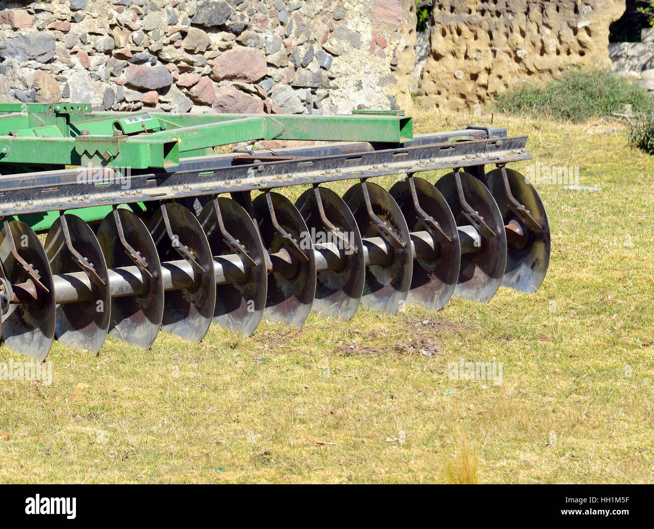 Disc farm equipment in field hi-res stock photography and images - Alamy