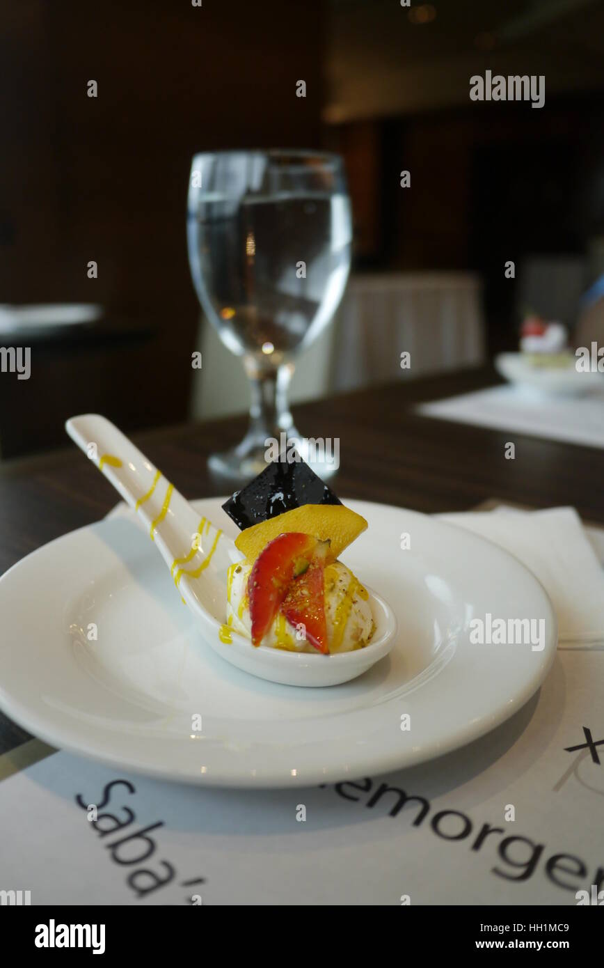 dessert in the hotel Stock Photo - Alamy