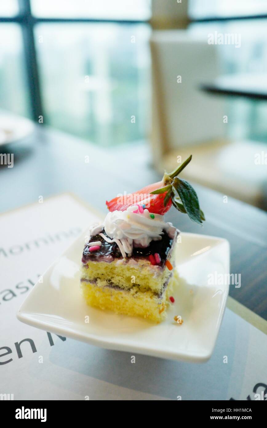 dessert in the hotel Stock Photo - Alamy