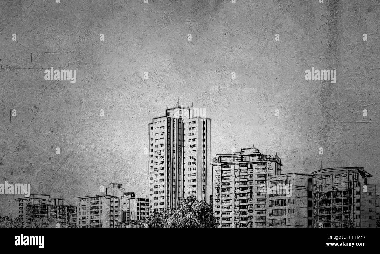 Urban development project Stock Photo - Alamy