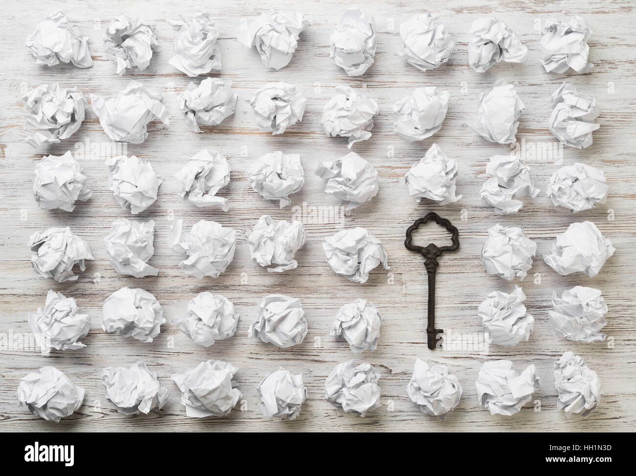 Finding key to success Stock Photo - Alamy