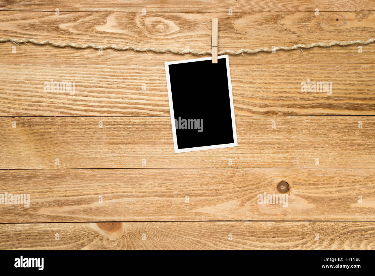 Black photo frame Stock Photo - Alamy