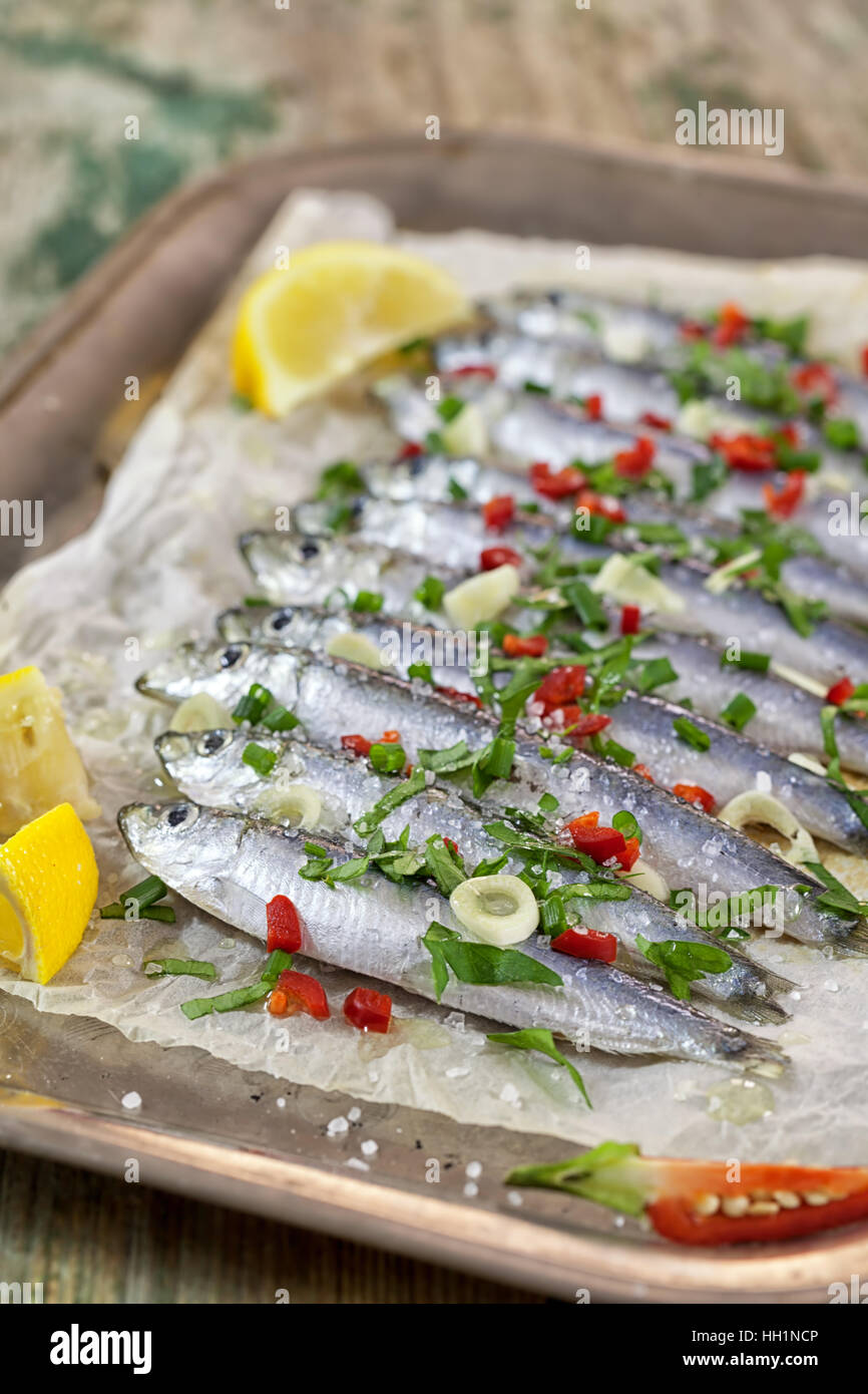 Marinated sardines hi-res stock photography and images - Alamy