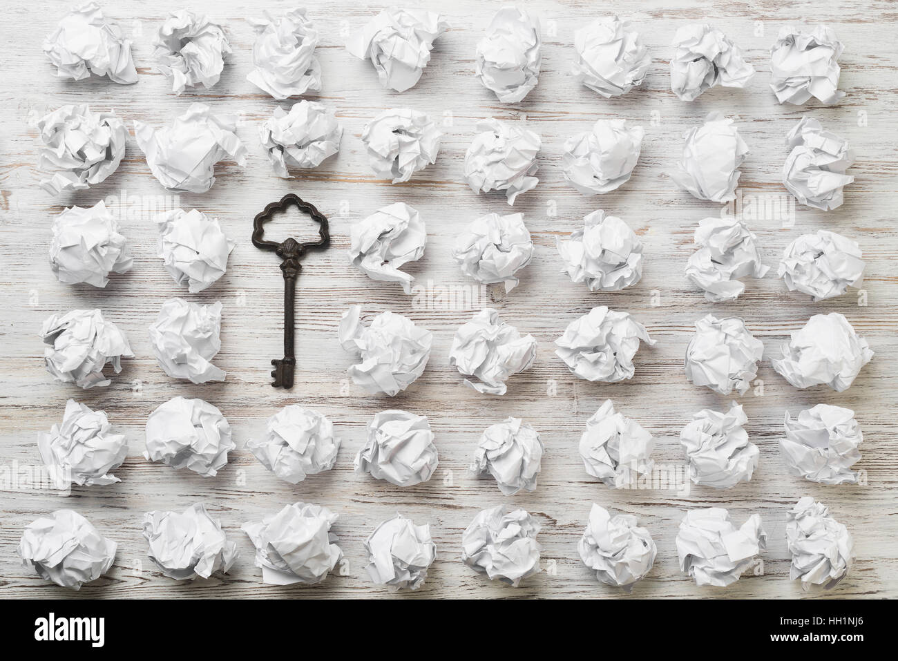 Finding key to success Stock Photo - Alamy