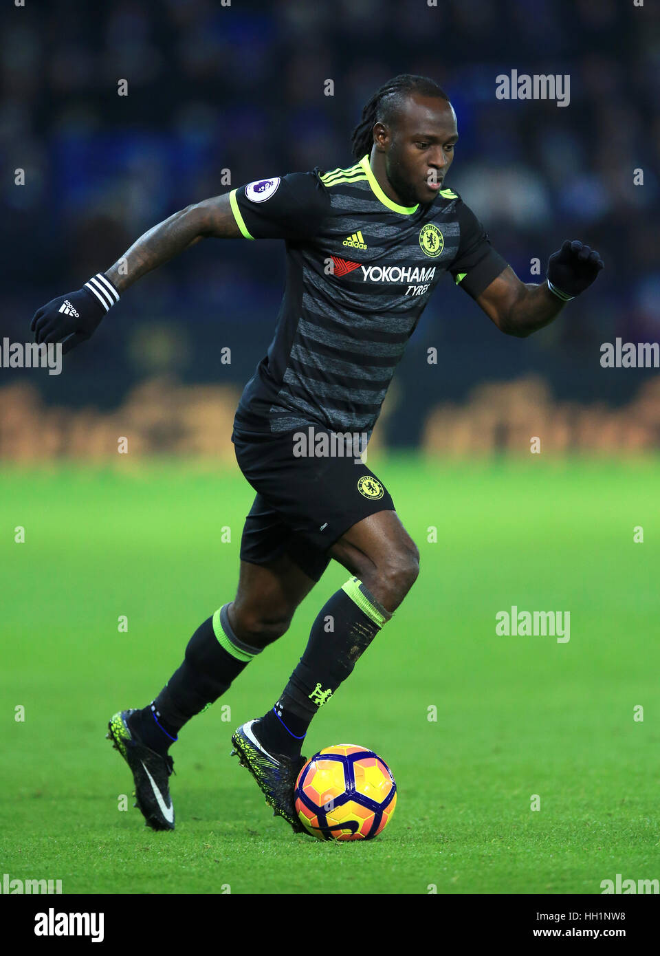 Chelsea's Victor Moses Stock Photo - Alamy
