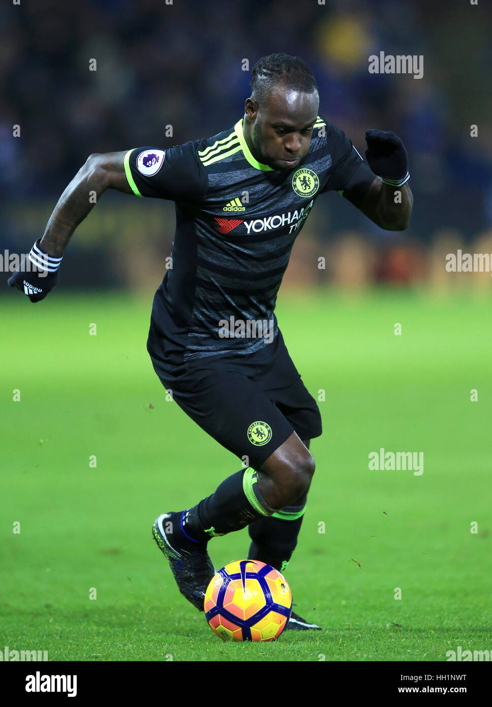 Chelsea's Victor Moses Stock Photo - Alamy