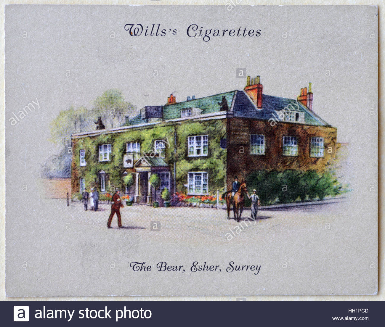 The Bear, Esher, Surrey circa early 1930s Stock Photo - Alamy