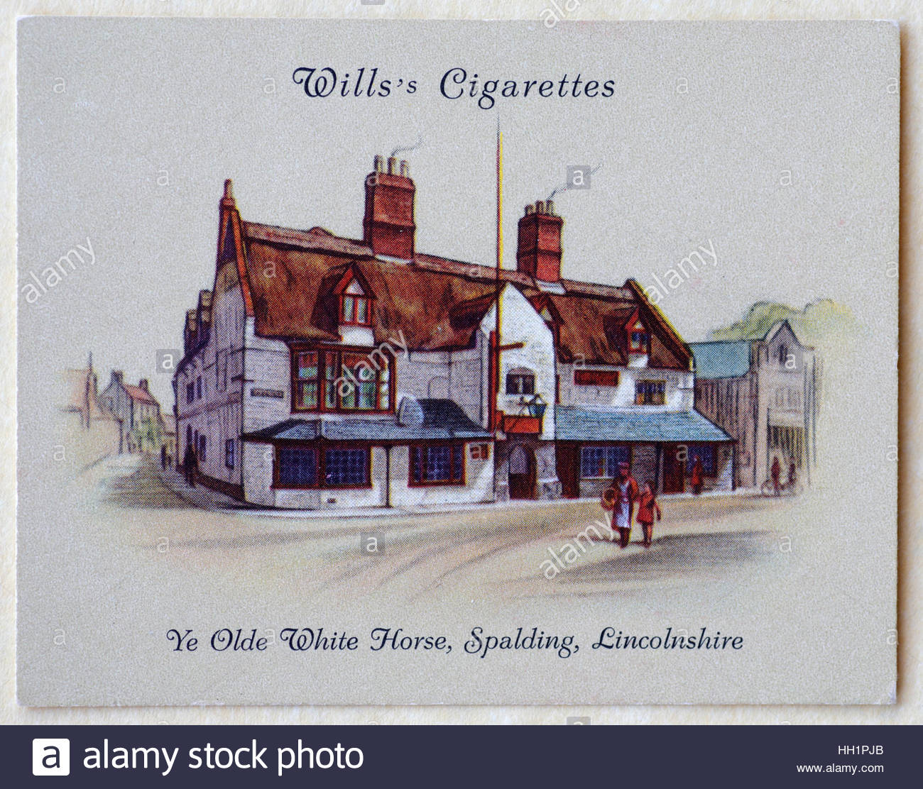 Olde white horse pub spalding hi-res stock photography and images - Alamy