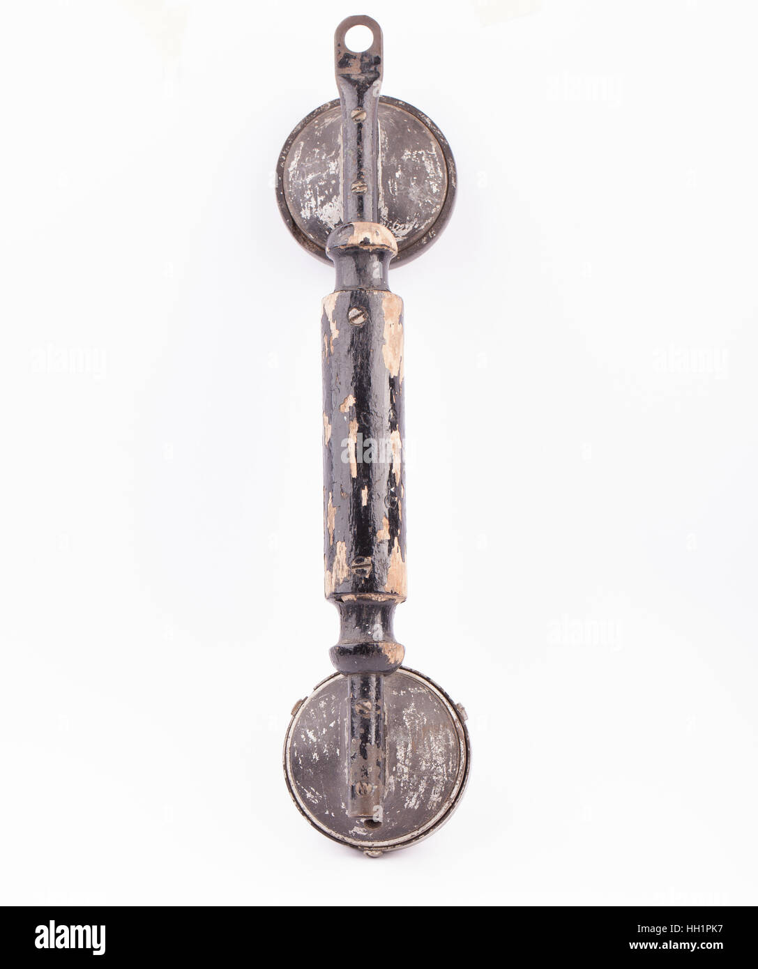 Antique old phone receiver Stock Photo - Alamy