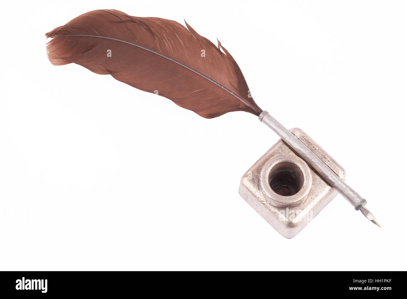 Antique writing tool Cut Out Stock Images & Pictures - Alamy