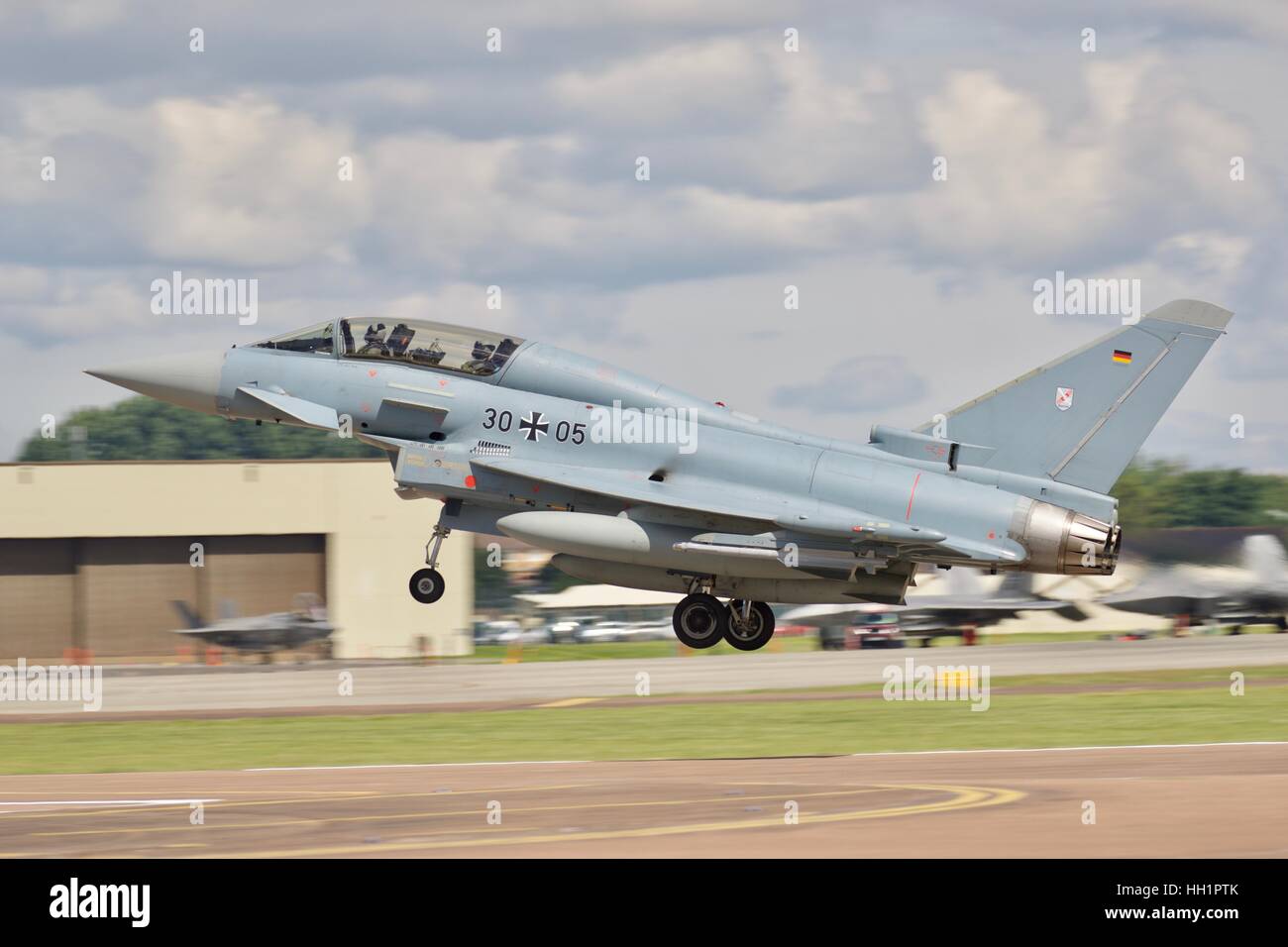 German Air Force Eurofighter Typhoon fighter jet Stock Photo - Alamy
