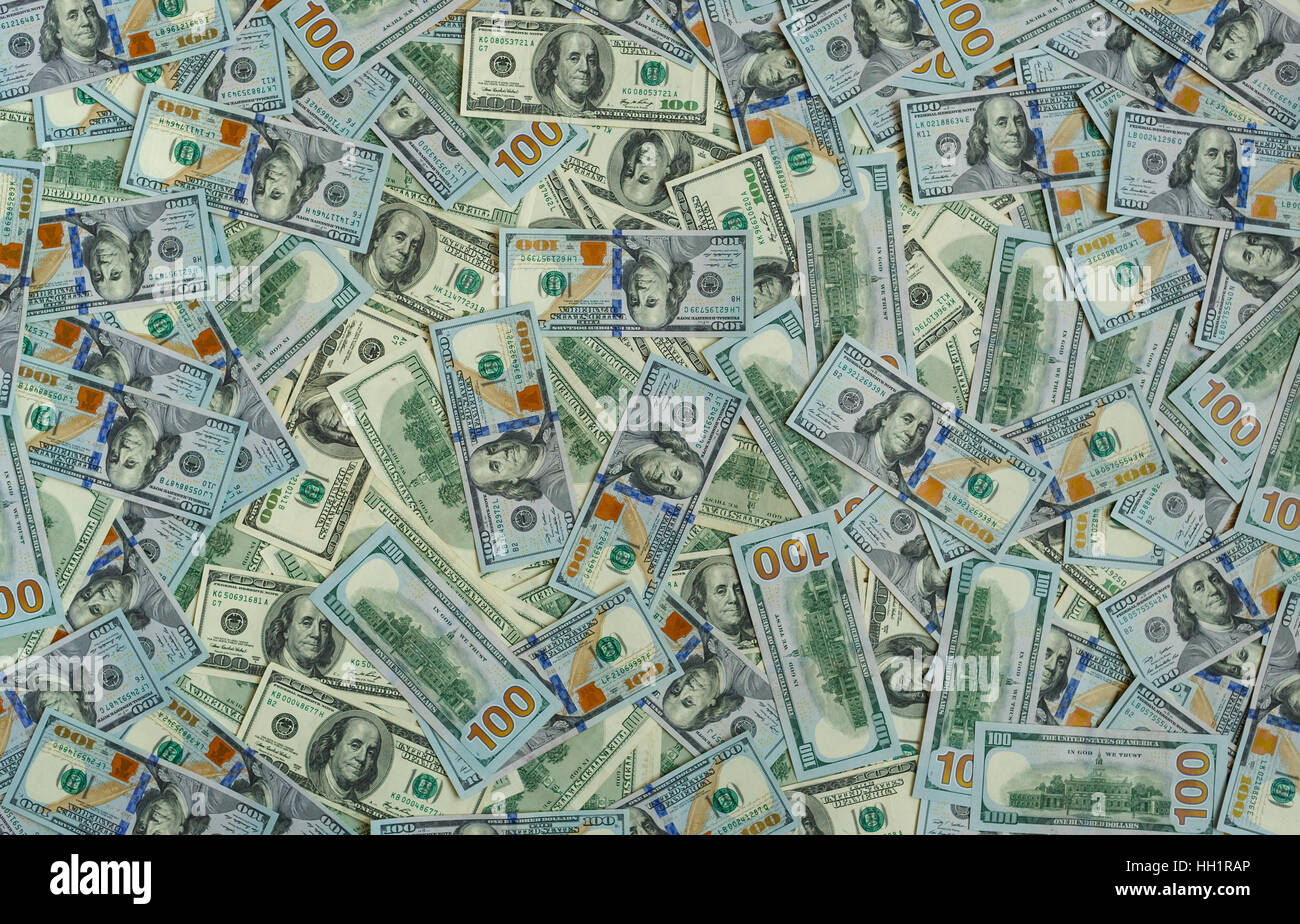 USA dollar money banknotes texture background Stock Photo - Alamy