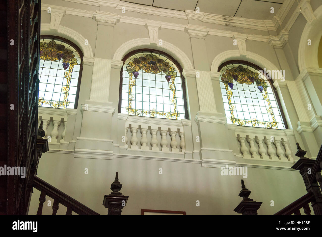 Richmond Castle, two-storey mansion built in 1896 in a mix of British ...