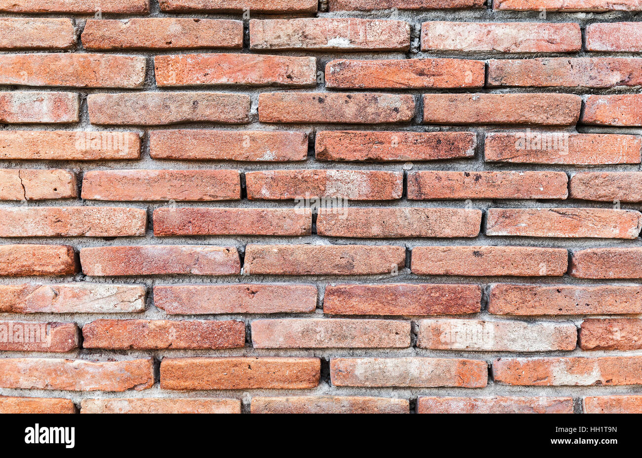 Old red brick wall, background photo texture Stock Photo - Alamy
