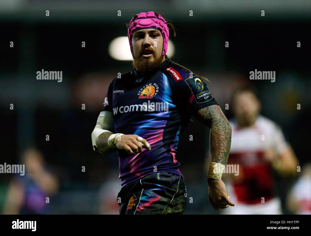 Exeter Chiefs' Jack Nowell during the European Champions Cup, pool five ...