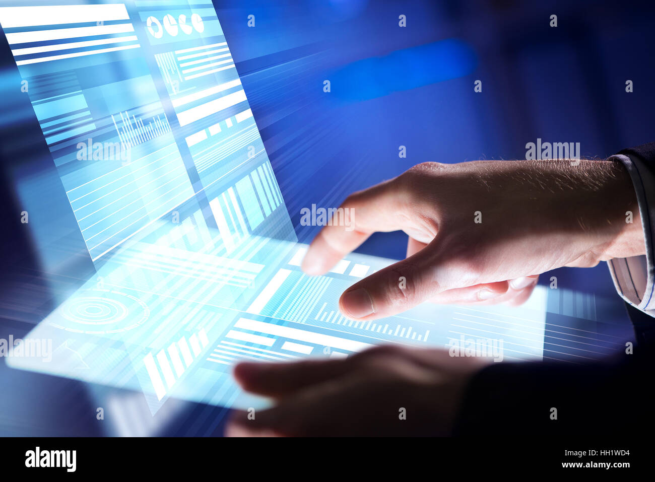 New technologies in use Stock Photo - Alamy