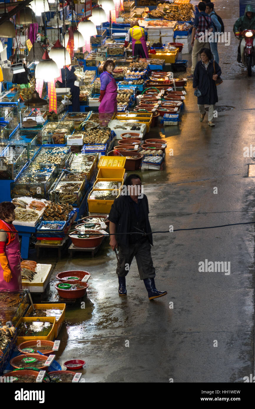 Seoul street markets hi-res stock photography and images - Alamy