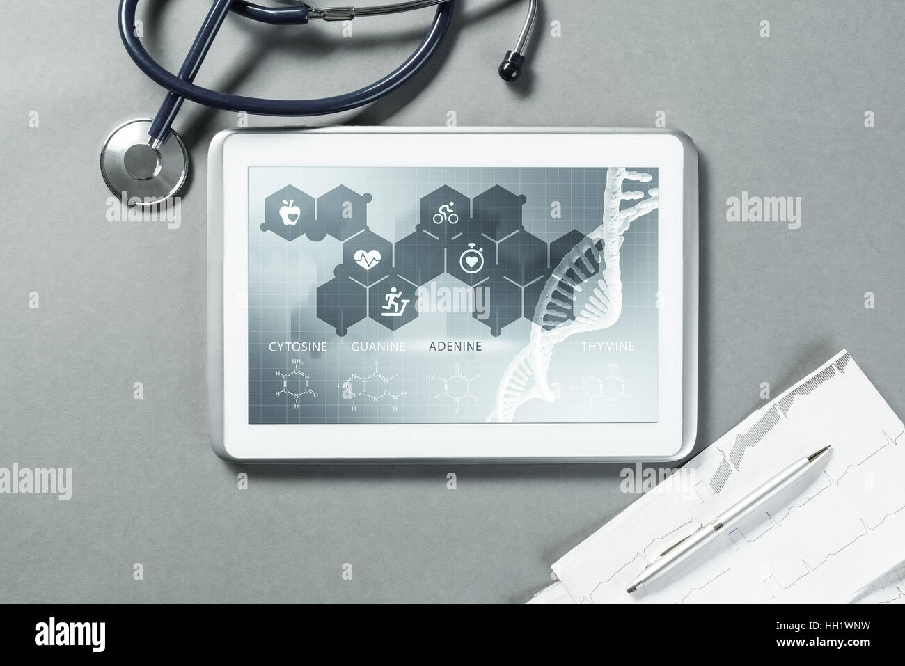Digital technologies in medicine Stock Photo - Alamy