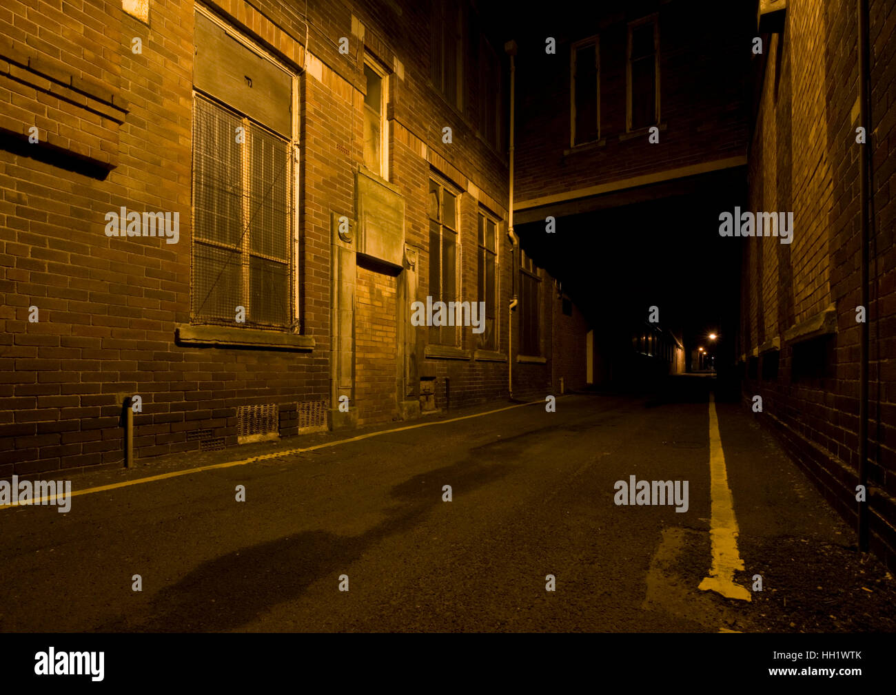 Sunderland back streets Stock Photo - Alamy